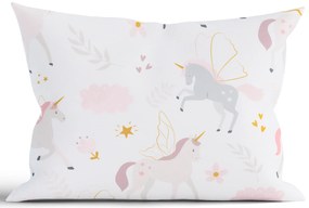 Bavlněný povlak na polštář Renforcé 50 × 70 cm – Unicorn