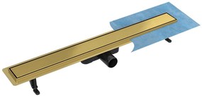 BESCO Odtokový žlab VIRGO DUO GOLD Rozměr A - 60 cm - ZLOL60VG