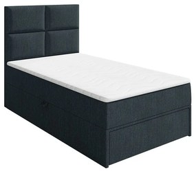 Kontinentálni postel Hudson Lux 1, Strana: pravá, Rozměr postele: 90x200, Potah:: Muna 19 Mirjan24 5902928114058