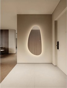 Nástěnné zrcadlo s osvětlením 3x140 cm Lorin – Nova Luce