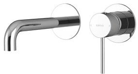 Sapho Sapho, ULTRASAN 2-prvková podomítková umyvadlová baterie, hubice 20cm, chrom, UT018V