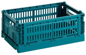 HAY Úložný box Colour Crate S, Ocean Green