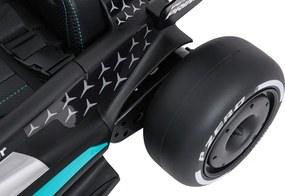 Ramiz Formule AMG Petronas F1 elektrické autíčko pro děti černé na dálkové ovládání + ovladač R/C
