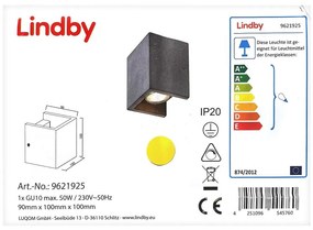 Lindby | Lindby - Nástěnné svítidlo GERDA 1xGU10/50W/230V | LW0346