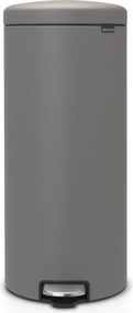 Odpadkový koš s pedálem NewIcon 30 l mineral concrete grey