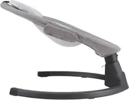 KikkaBoo Houpací lehátko elektrické Codie Light Grey / Nosnost do 9 kg