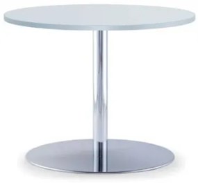 RIM Konferenční stolek TABLE TA 856.02 lamino Deska stolu bílá průměr desky 80 cm