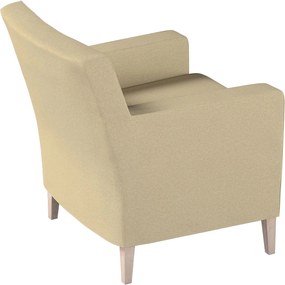 Potah na křeslo IKEA Karlstad barva zelená látka pletený vzor