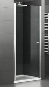 ROSS Mono 65x195 cm -  jednokřídlé sprchové dveře pro niku 65 až 70 cm Výplň: grape
