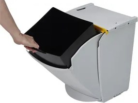 Denox Ekosystem modrý / Odpadkový koš / Tříděný odpad - papír / 25 l /