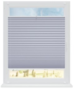 Plisa Termoizolaèní plisovaná roleta Grey Silver 58 cm x volitelná výška