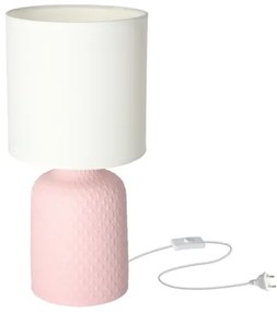 Stolní lampa INER 1xE14/40W/230V růžová