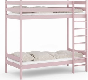 Rkids | Patrová postel Dino 90x200 Růžová