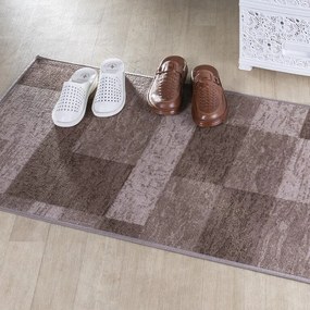 Kusový koberec ICONA hnědá 67 x 350 cm