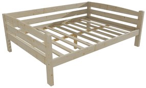 Vomaks Dětská postel DP 010 XL Rozměr: 160 x 200 cm, Barva: surové dřevo