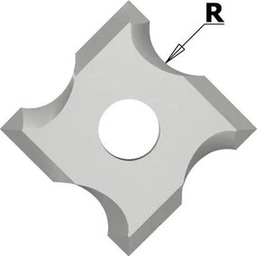 IGM N034 Žiletka tvrdokovová radiusová - R1 mm MDF+_