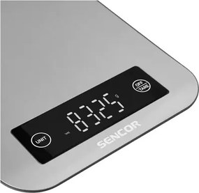 SENCOR SKS 7100SS stříbrná / Digitální kuchyňská váha / max. 10kg / do