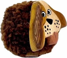 2Kids Toys Dřevěná magnetka velká pompon Pes