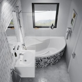 Ravak Rosa II 150 x 105 cm CK21000000 vana levá