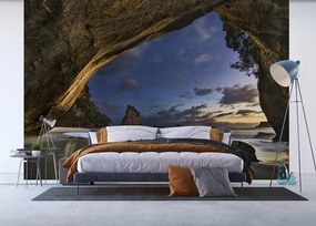 Fototapeta na míru Zátoka Cathedral Cove | Vliesová fototapeta na zed' | DFTNXXL3000