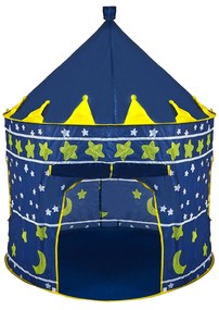 Aga4Kids Dětský hrací stan Castle Dark Blue