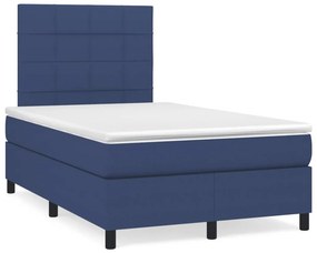 Box spring postel s matrací černá 120x190 cm textil 3269887