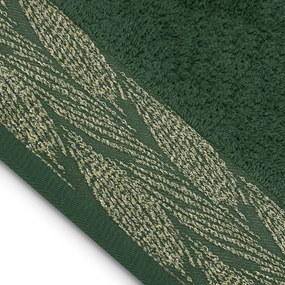 Sada 3 ks ručníků ALLIUM klasický styl zelená