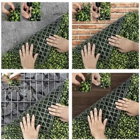 Umělý živý plot z buxusu 60×40 cm