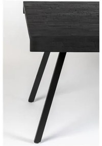 Jídelní stůl SURI WLL 160 x 78 cm, černé dřevo White Label Living 2100122