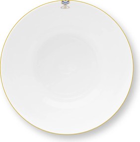 Pip Studio Pip Chique Stripes miska ∅15.5cm, růžovo-zelená (Pip Chique miska ∅15.5cm)