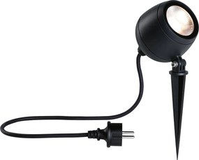 P 94776 LED bodové zahradní světlo Kikolo IP65 90mm 3000K 8W 230V 60° antracit hliník/umělá hmota - PAULMANN