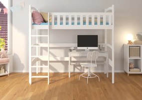 Patrová postel mezzanine s matrací MIAGO 180x80