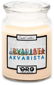 Svíčka Akvarista (Vůně svíčky: Vanilka)