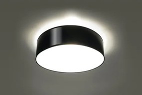Stropní svítidlo SOLLUX Arena 35cm E27 2x60W bez zdroje SL.0121 černá