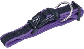 Obojek nylon Mesh Preno 40-55cm x 25-35mm fialový Nobby