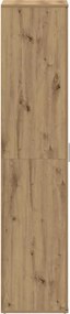 Skříň na obuv 80 x 39 x 178 cm Kompozitní dřevo Artisanový dub 3333874