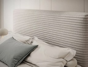 Kontinentální postel  Alamito 120x200, bílá (modulo 01)