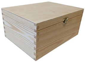 91431 Dřevěný organizační box, 28 x 13 x 21 cm