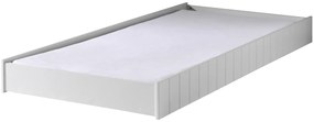 Bílá lakovaná zásuvka k posteli Vipack Robin 90 x 200 cm