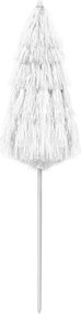 Plážový slunečník Hawaii bílý 180 cm 314700