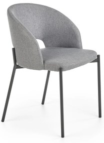 Jídelní židle Clidwell (šedá). 1008253