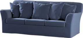 Potah na pohovku IKEA Tomelilla 3-místná nerozkládací barva tmavě modrá látka sametová