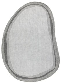 Koberec ORGANIC 2125 / krémový / šedý / naturální