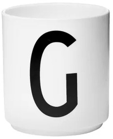 Porcelánový hrnek Letter G Design Letters