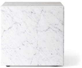 AUDO (MENU) Odkládací stolek Plinth Cubic, White Marble