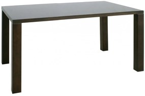 Dýhovaný jídelní stůl Ota Varianta: Noha 10 x 10 cm, plát 90 x 200 cm,  (na výběr více variant)