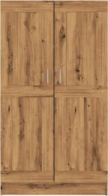 Knihovna dub artisan 82,5 x 30,5 x 150 cm kompozitní dřevo 3345216