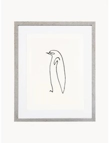 Zarámovaný digitální tisk Picasso's Pinguin