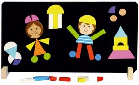 Detoa Magnetické puzzle děti v krabici 33x23x3,5cm