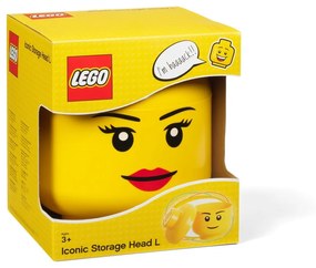 Úložný panáček LEGO® Girl, ⌀ 24,2 cm